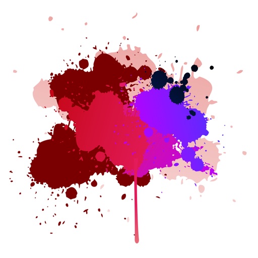 Paint Stains Stickers by APPBUBBLy