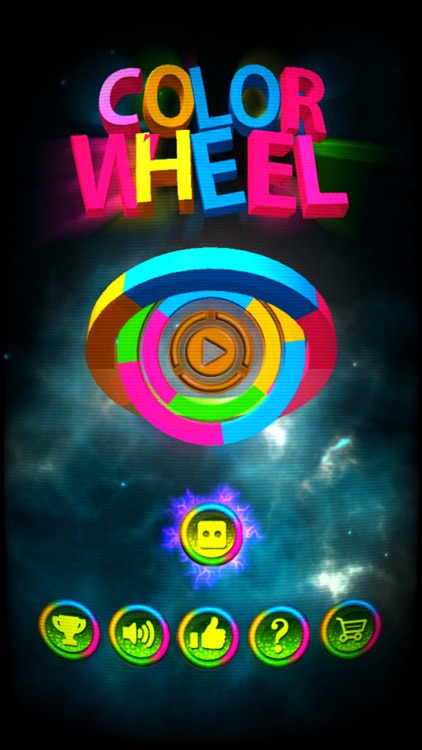 Color Wheel Pop Ball by NAREE ANANEUA