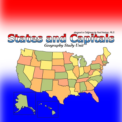 States & Capitals Study Unit by Ventura Educational Systems