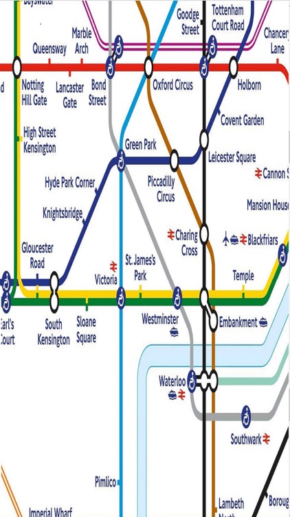 London Bus Tube Routes UK Travel Guide Maps by Janice Ong
