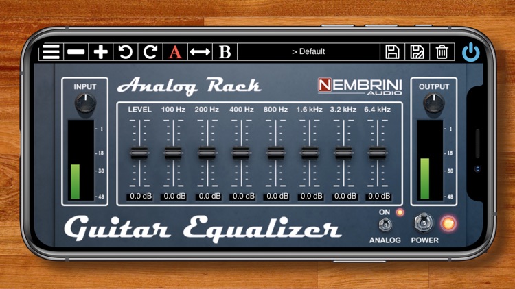 Analog Rack Guitar Equalizer by Nembrini Audio