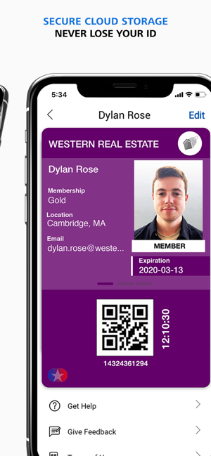 ID123: Digital ID Card App」をApp Storeで