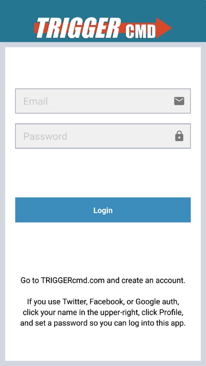 TRIGGERcmd by VanderMey Consulting, LLC