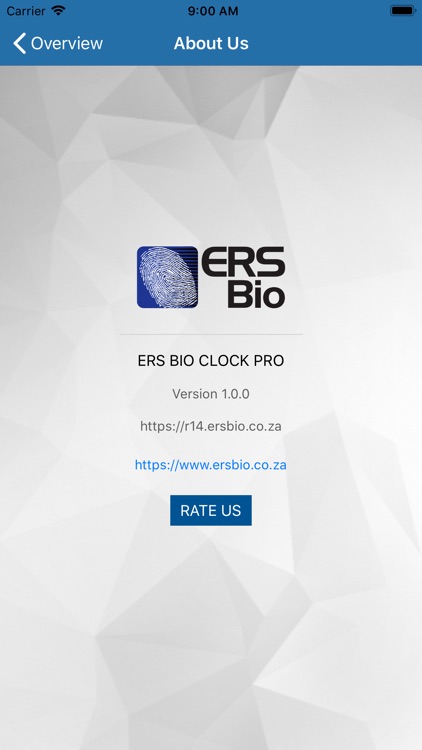 ERS Bio Clock Pro by ERS Biometrics (Pty) Ltd