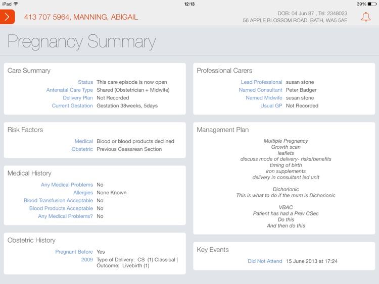 BadgerNet Maternity by Clevermed Ltd