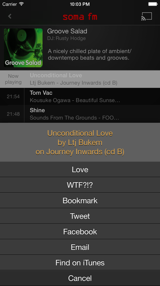 SomaFM Radio Player by SomaFM - (iOS Apps) — AppAgg