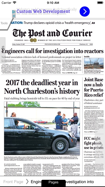 Post and Courier e-Paper by Evening Post Interactive, LLC