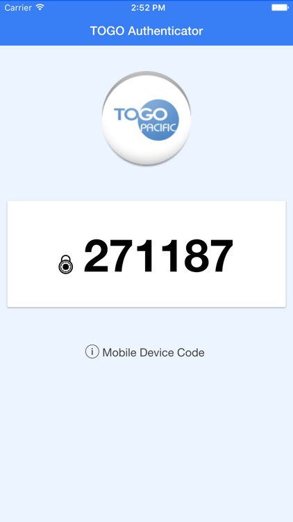 TOGO Authenticator by TOGO Pacific Limited