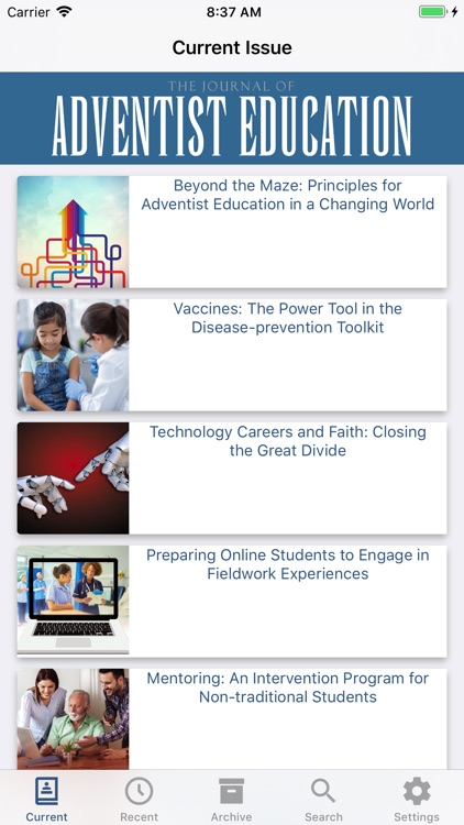Journal of Adventist Education by General Conference Corporation of ...