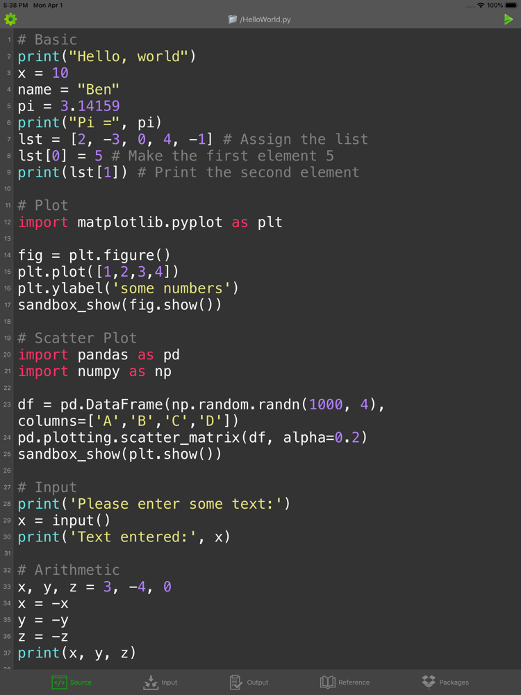 Python Programming Interpreter App For Iphone Free Download Python