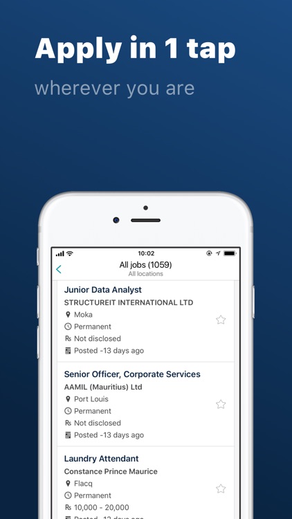 MyJob.mu Job Search App by Saongroup Ltd.
