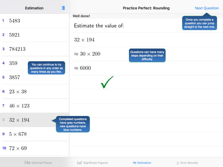 Practice Perfect Rounding by Harriet Carmo