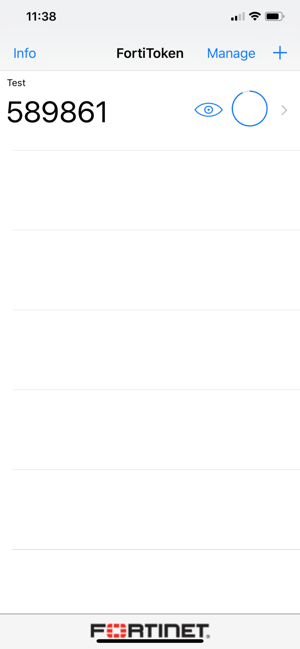 ‎FortiToken Mobile on the App Store