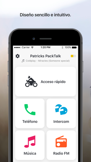 Cardo Connect para iPhone - DESCARGAR APLICACIÓN