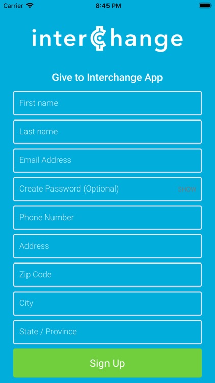 Interchange App by Bstow