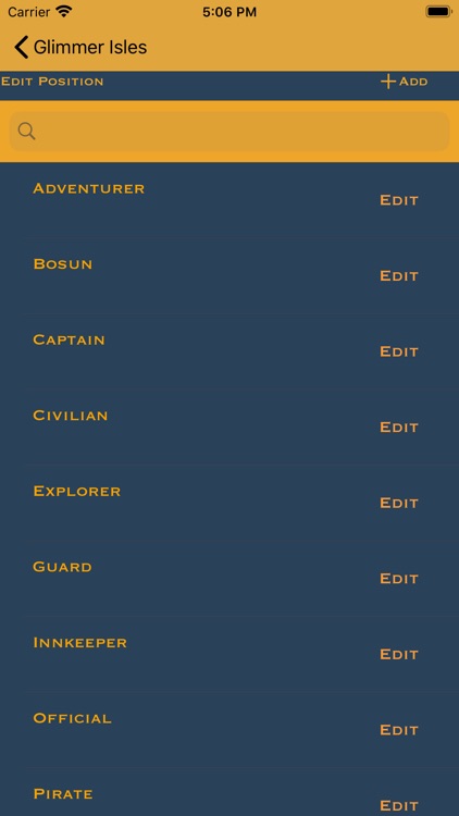 NPC Tracker by Carl Metz