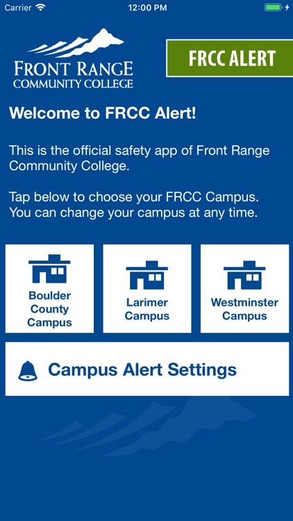 FRCC Alert by State Board for Community Colleges and Occupational Education
