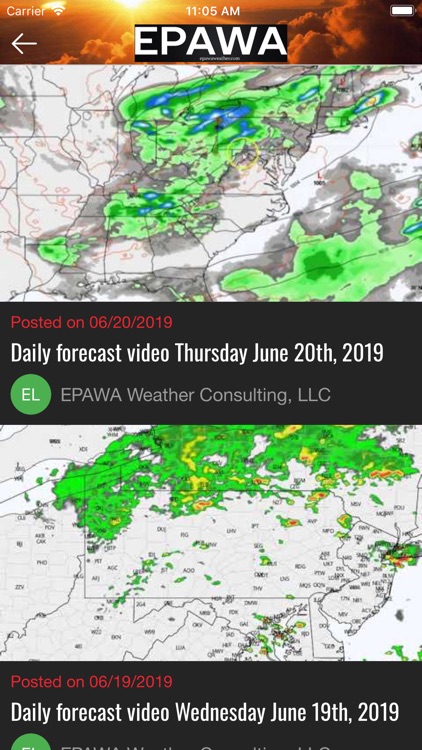 EPAWA on the Go by EPAWA Weather Consulting, LLC.