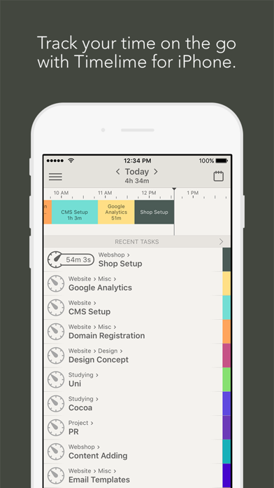 Timelime Time Tracking Indie Apps Catalog