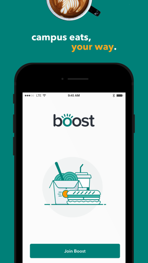 Boost: Mobile Food Ordering for iPhone - APP DOWNLOAD