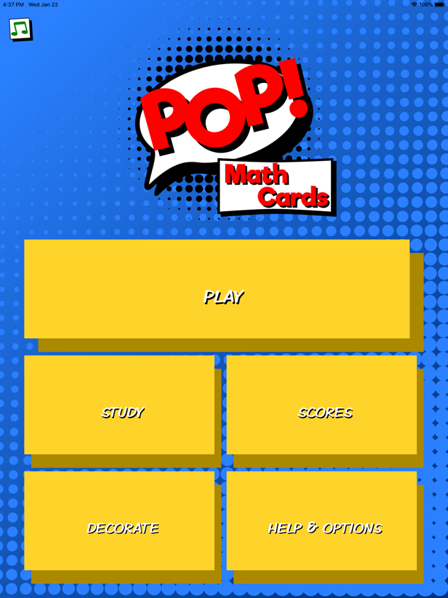 【iOS APP】POP! Math Cards 數學遊戲卡：乘法 – Dr.愛瘋 APP Navi