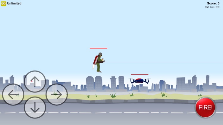 Endless 2D JetPack Fighter by Muhammad Habibie Amrullah