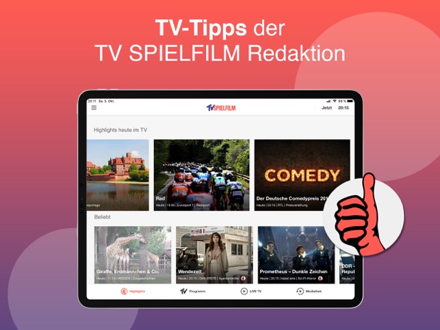 TV Spielfilm LIVE im Test 2020 - was kann der TV Streaming-Dienst?