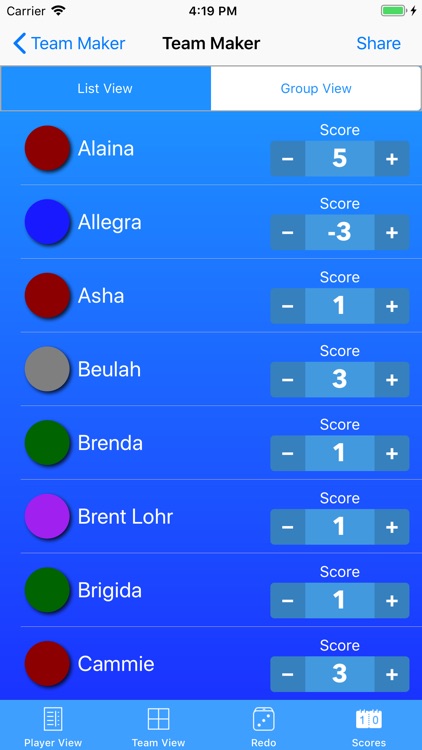 Team Maker Pro by Obvisoftware LLC