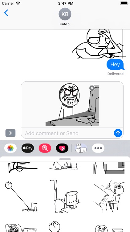 Computer desk meme by Ghassan Jaam