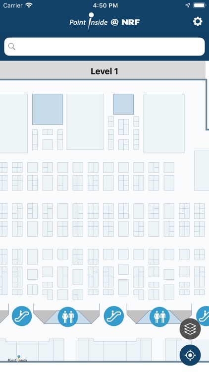 NRF EXPO Map - by Point Inside by Point Inside, Inc.
