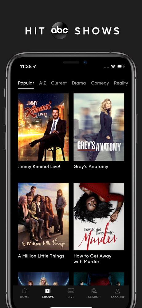 ABC – Live TV & Full Episodes - Overview - Apple App Store - US