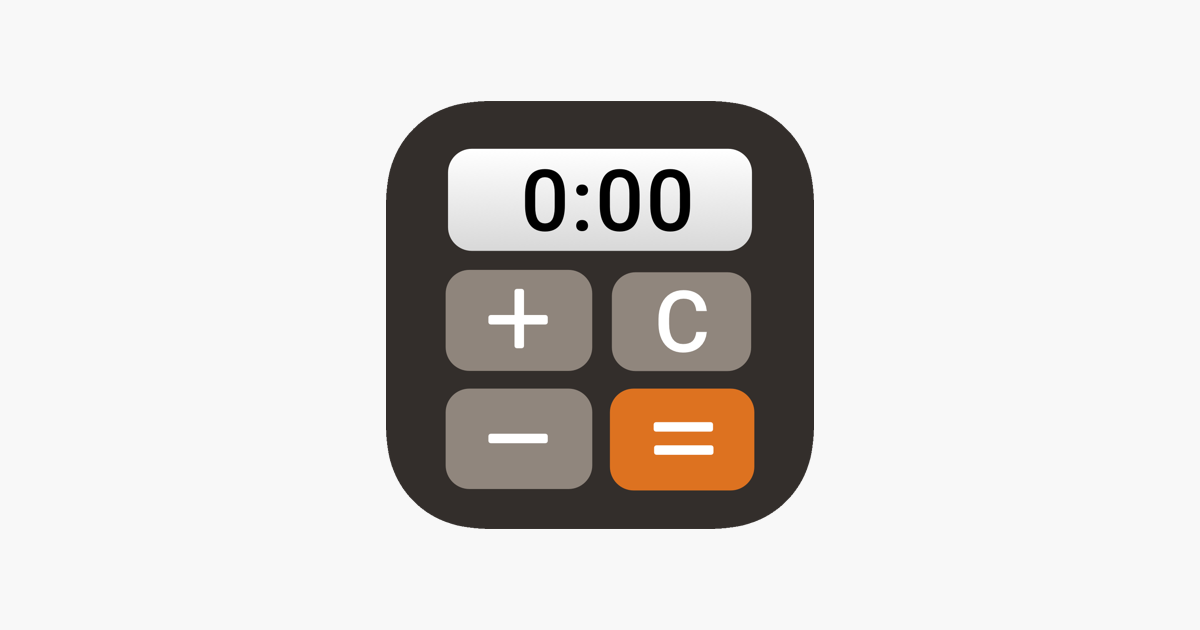  Hours And Minutes Calculator On The App Store
