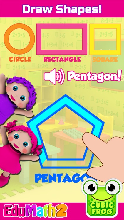 EduMath2-Shape Learning Games by Cubic Frog Apps
