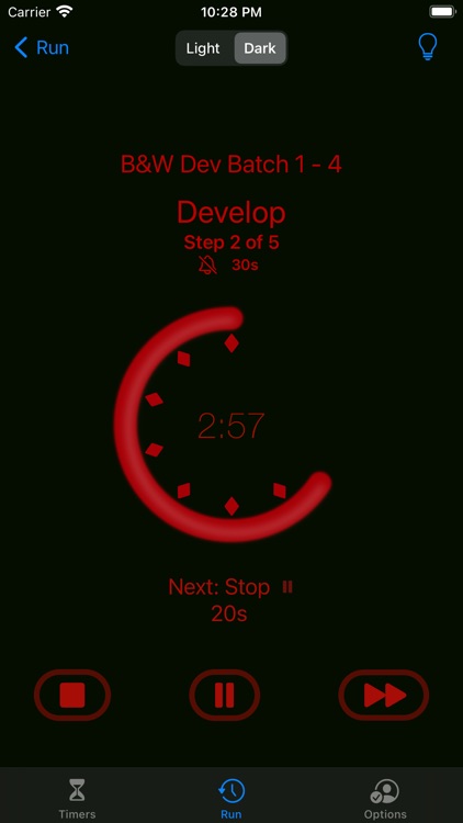 Film Process Timer By Andrzej Zawadzki