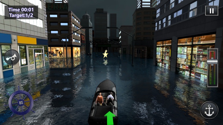 Flood Rescue Speed Boat Sim by Hemal Jariwala