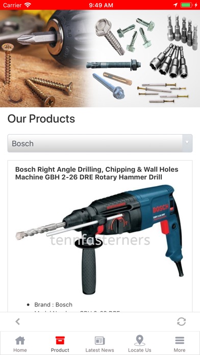 Tenn Fasteners Sdn Bhd for iPhone - APP DOWNLOAD