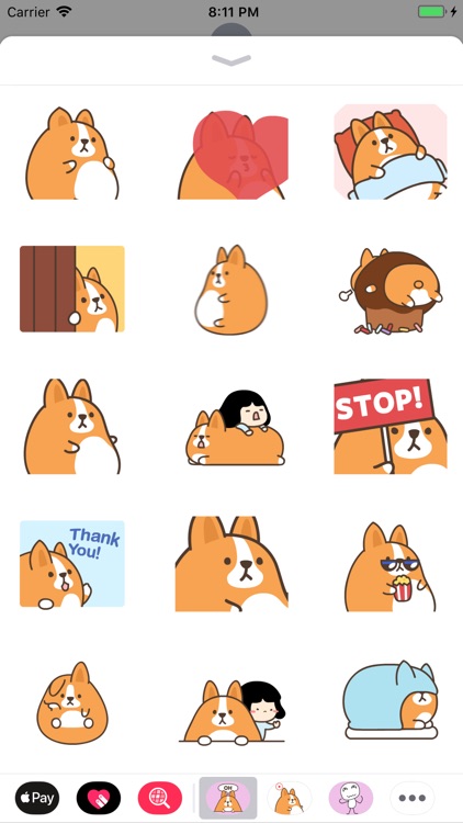 Corgi Fat Dog Animated by Jack Wiliams