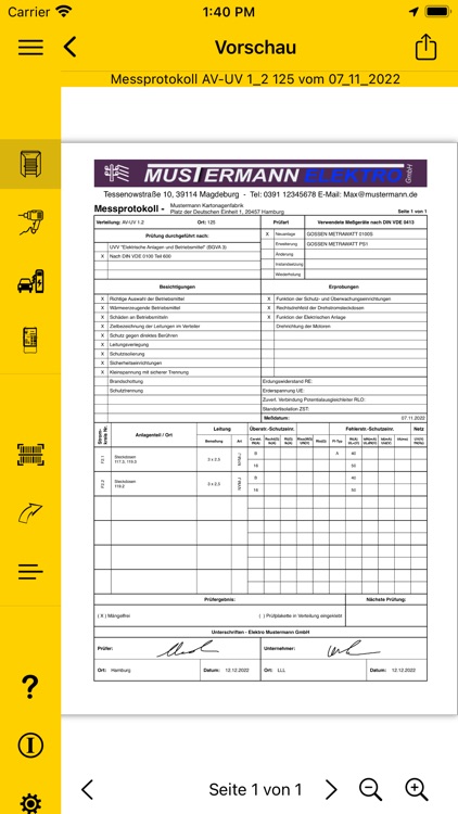 Messprotokoll 365 by Reiko Klein