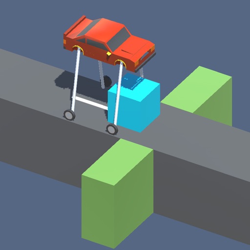Obstacle Driving - A test response game by liu yi