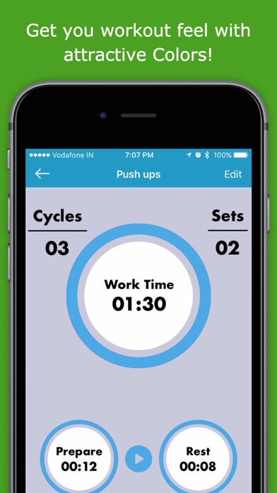 Seconds Interval Timer for TABATA & HIIT Training PC 버전: 무료 다운로드 - Windows 10,8,7 [한국어 앱]