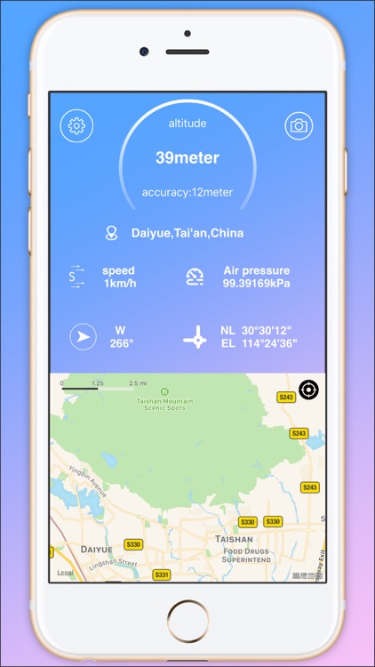 My Elevation - Altitude, Measure & Compass by Yanhong Fang