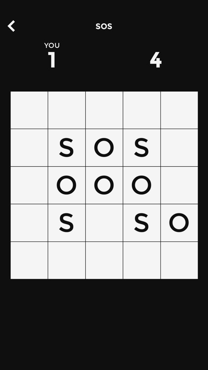 SOS Word Game by Diego Calvo