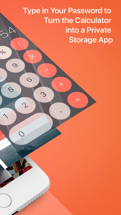 Calculator & Photo vault + secret browser lock app by Alexandra Kryuger