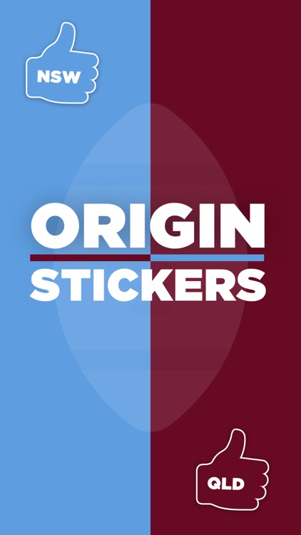 State of Origin Stickers by Joshua Phillips