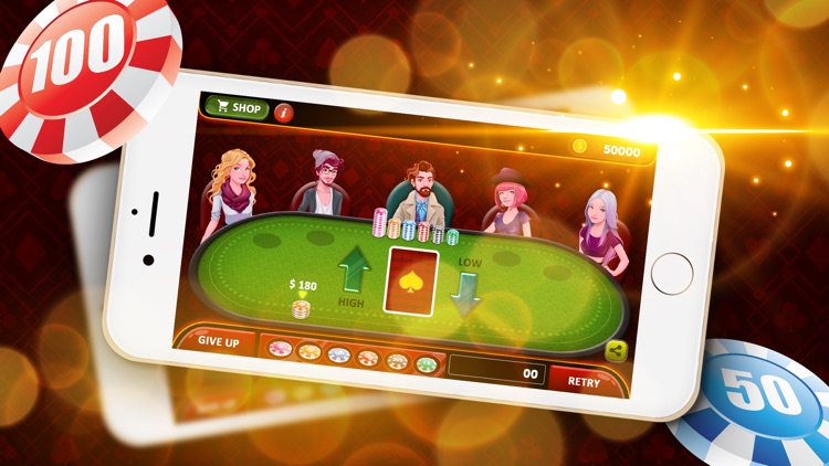 7 Up & 7 Down Poker Game by Vivek Shah