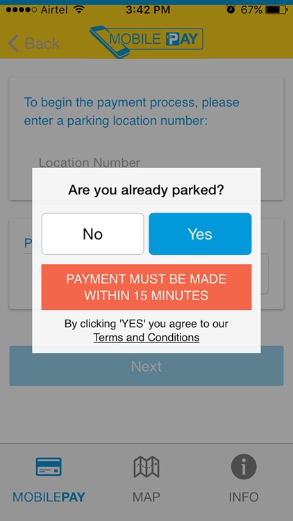 MobilePay by RCP Parking