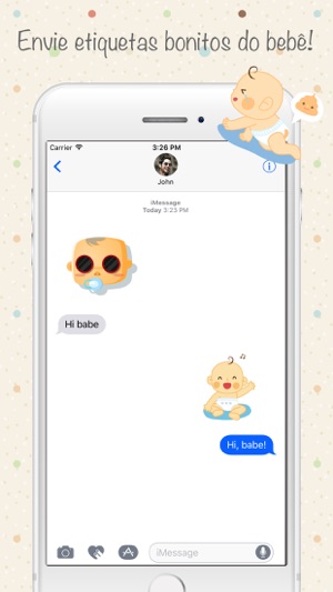 ‎Bebêmoji - bebê Emoji Adesivos na App Store
