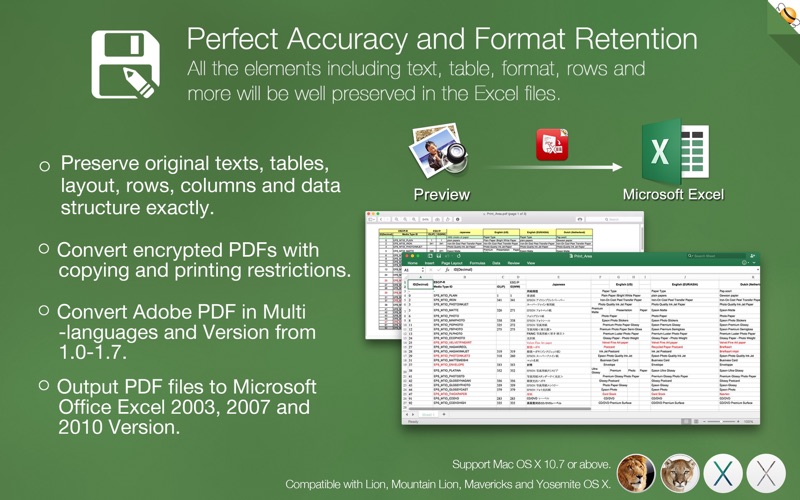 PDF To Excel OCR Converter For Windows Pc Mac Free Download 2022 Pcmacstore