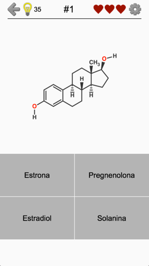 ‎Esteroides - Fórmulas químicas en App Store