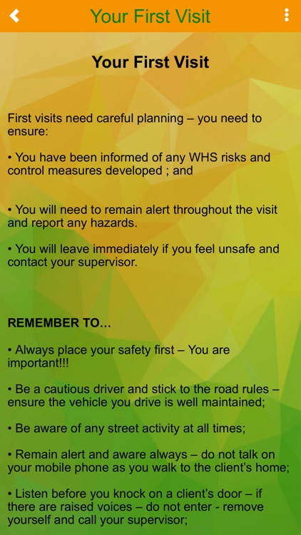 Safe Home Visiting by Deborah Wood